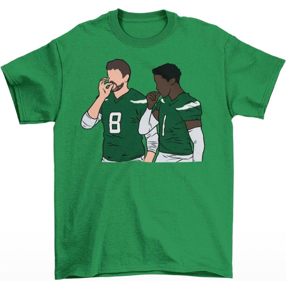 Gildan | Shirts | New Sauce Gardner And Aaron Rodgers Handshake Funny ...